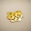 30mm x 45mm Laser Engraved Number Discs, Table, Tags, Locker, Pub ...